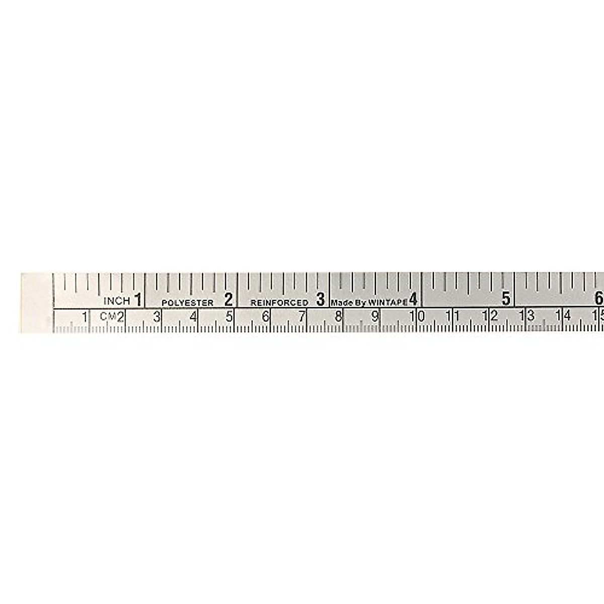 WIN TAPE Workbench Ruler Adhesive Backed Tape Measure 60inch 152cm (Left to Right - Inch/cm)