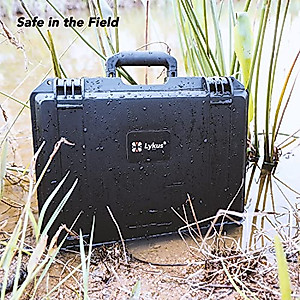 Lykus Titan M320 Waterproof Hard Case for DJI Mavic 3 Classic, Mavic 3/Cine, Fit DJI RC/RC Pro and Lanyard, Free MicroSD Card Case Included [CASE ONLY]