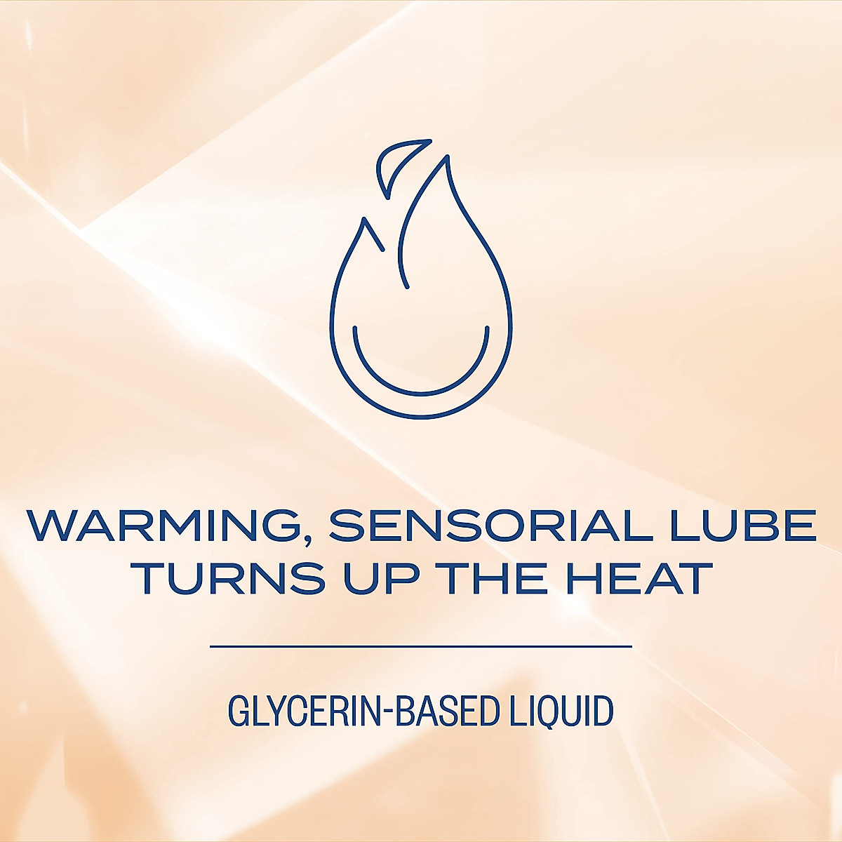 K-Y Warming Liquid Lube, Sensorial Personal Lubricant, Glycerin Based Formula, Safe to Use with Latex Condoms, For Men, Women and Couples, 2.4 FL OZ