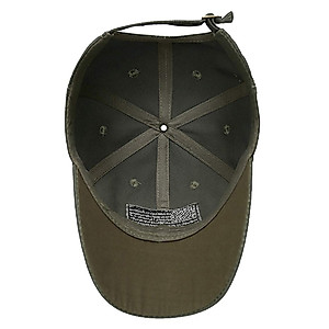 LOKIDVE USA American Flag Baseball Cap Embroidered Polo Style Military Army Hat-Green