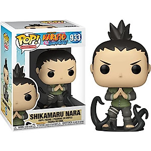 POP Naruto Shippuden - Shikamaru Nara Funko Pop! Vinyl Figure (Bundled with Compatible Pop Box Protector Case) Multicolored 3.75 inches