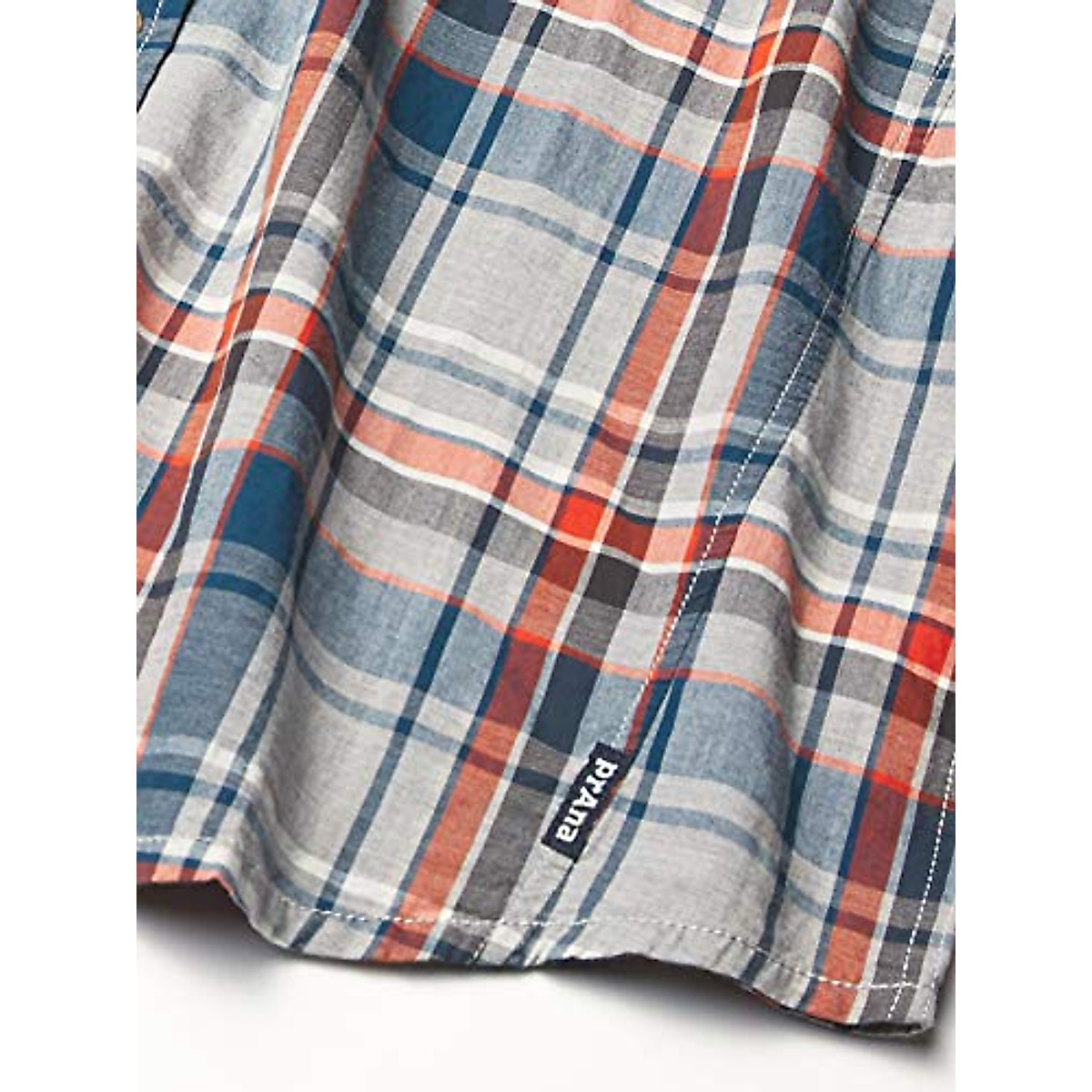 prAna Men's Offwidth Shirt, Silver Spray, Medium