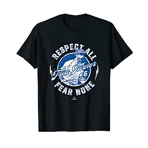 Respect All Fear None Trea Turner Los Angeles MLBPA T-Shirt