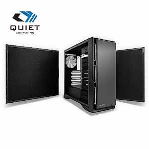 Antec P101 Silent Performance Series Mid-Tower PC Computer Case with Sound Dampening Panels, 4 X 120/140mm Cooling Fans Pre-Installed