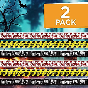 Amscan 2 Pack Halloween Fright Tape