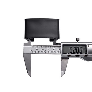 SUQ I OME 6 Pack of Patio Outdoor Furniture Clip Fastner, Sectional Rattan Wicker Sofa Furniture Connector Fastener Clips, Suit for Tube Width 2.05 inches. (2.05 inch M)