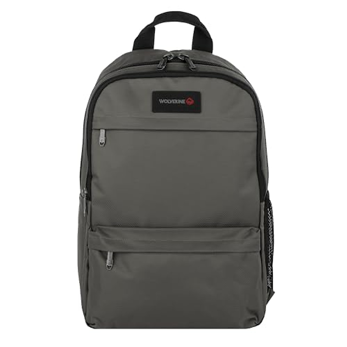 WOLVERINE Lightweight, Water Resistant Rugged Laptop Backpack for Travel or Work, Slimline-Gunmetal, 27L