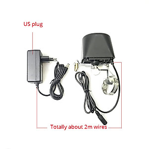 EVERSECU Tuya Smart WiFi & Bluetooth Smart Water Valve, Shutoff WiFi Control Water Valve Compatible with Alexa, Google and Application Program iOS/Android