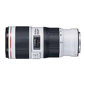 Canon EF 70-200mm f/4L IS II USM Lens for Canon Digital SLR Cameras, White - 2309C002