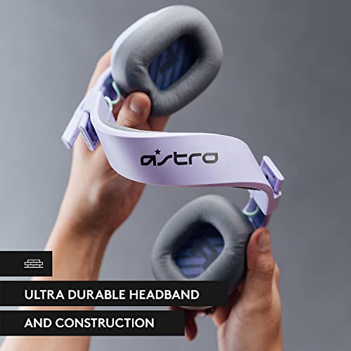 Logitech G Astro A10 Gen 2 Cross-Platform Wired Gaming Headset for PlayStation 5/4, Xbox S|X, Nintendo Switch, PC: 3.5mm Headphone Jack, 32mm Drivers, Flip-to-Mute Mic, Over-Ear - Lilac