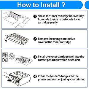 USUPERINK High Yield Compatible Toner Cartridge Replacement for Brother TN360 TN-360 TN330 TN-330 to use with HL-2170W HL-2140 DCP-7040 MFC-7840W MFC-7320 MFC-7340 MFC-7345N (Black, 1-Pack)