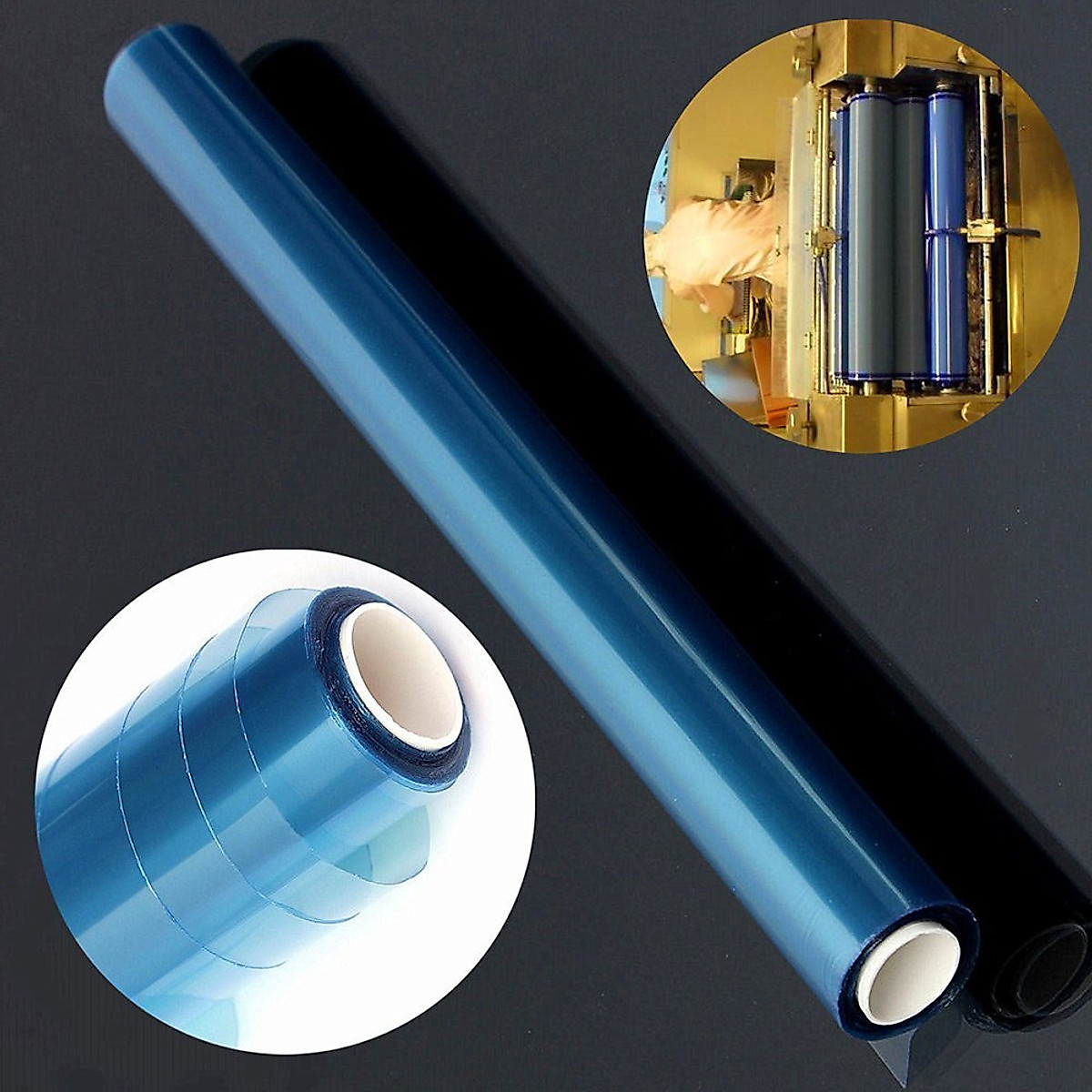 Photosensitive (30cmx500cm/1ftx16.5ft) PCB Photosensitive Dry Film for Circuit Production Photoresist Sheets, Replace Thermal Transfer PCB Board