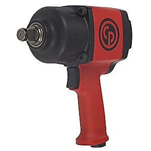 Chicago Pneumatic CP7763 3/4 Inch Air Impact Wrench, Red, Metal