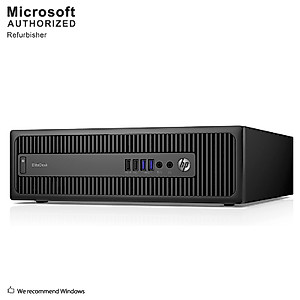 HP EliteDesk 800 G1 SFF Intel Core i7-4770 3.40Ghz 16GB RAM 240GB SSD and 3TB HDD Win 10 Pro (Renewed)