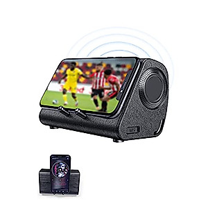 Bluedio Ms Mobile Soundbar Wireless Portable Induction Speaker with Sensor Phone Stand Holder Mini Sound Box Loudspeaker
