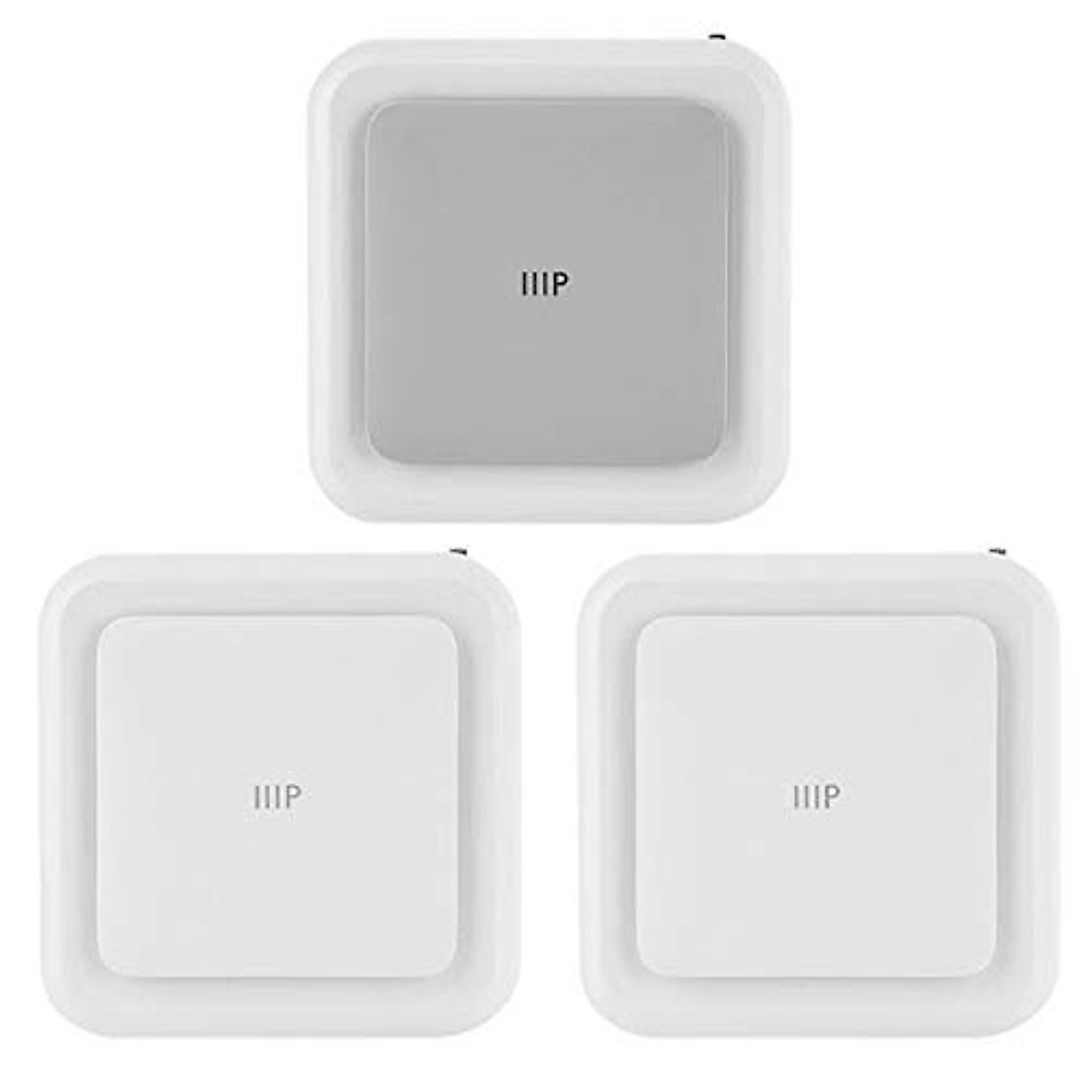 Monoprice Whole Home Mesh Wi-Fi System, Wi-Fi Router and 2 Satellite Extenders, Quick Setup by Touch Link Technology Covers Entire Home up to 4500 sq. ft.