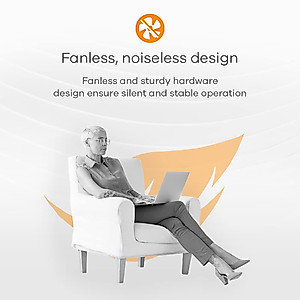 Zyxel 5-Port 2.5Gb MultiGig Ethernet Unmanaged Switch | 5 x 100/1G/2.5G Ports | Plug & Play | Metal Housing | Desktop or Wall-Mount | Ethernet Splitter MG-105