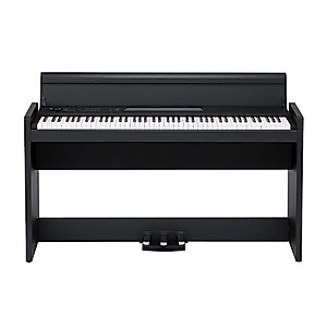 KORG, LP-380U Digital Home Piano with 88-Key Fully Weighted Keyboard, Built-in Speakers, Furniture Stand, and 3-Pedal Unit (LP-380-BK-U)