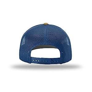 The Hat Pros | Richardson 112 Structured Classic Trucker Snapback (Heather Grey/Navy)