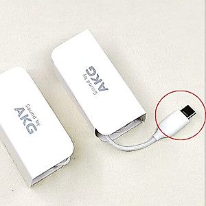 2022 Wired Earbud Stereo Headset for Samsung Galaxy S22 Ultra S21 Ultra Galaxy S20 Ultra 5G, Note 10, Note 10+ - Designed by AKG - C-Connector with Microphone and Volume Remote - White