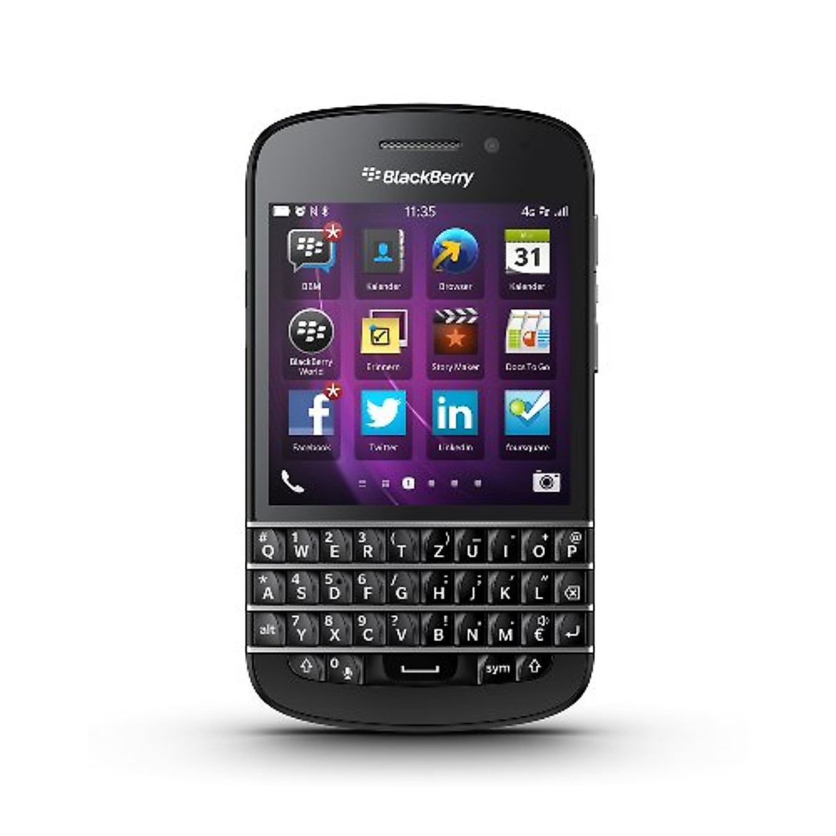 Blackberry Q10 Unlocked Cellphone, 16GB, Black