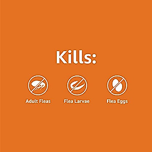 Amazon Basics Flea Topical for Medium Cats (5-9 pounds), 4 Count (Previously Solimo)