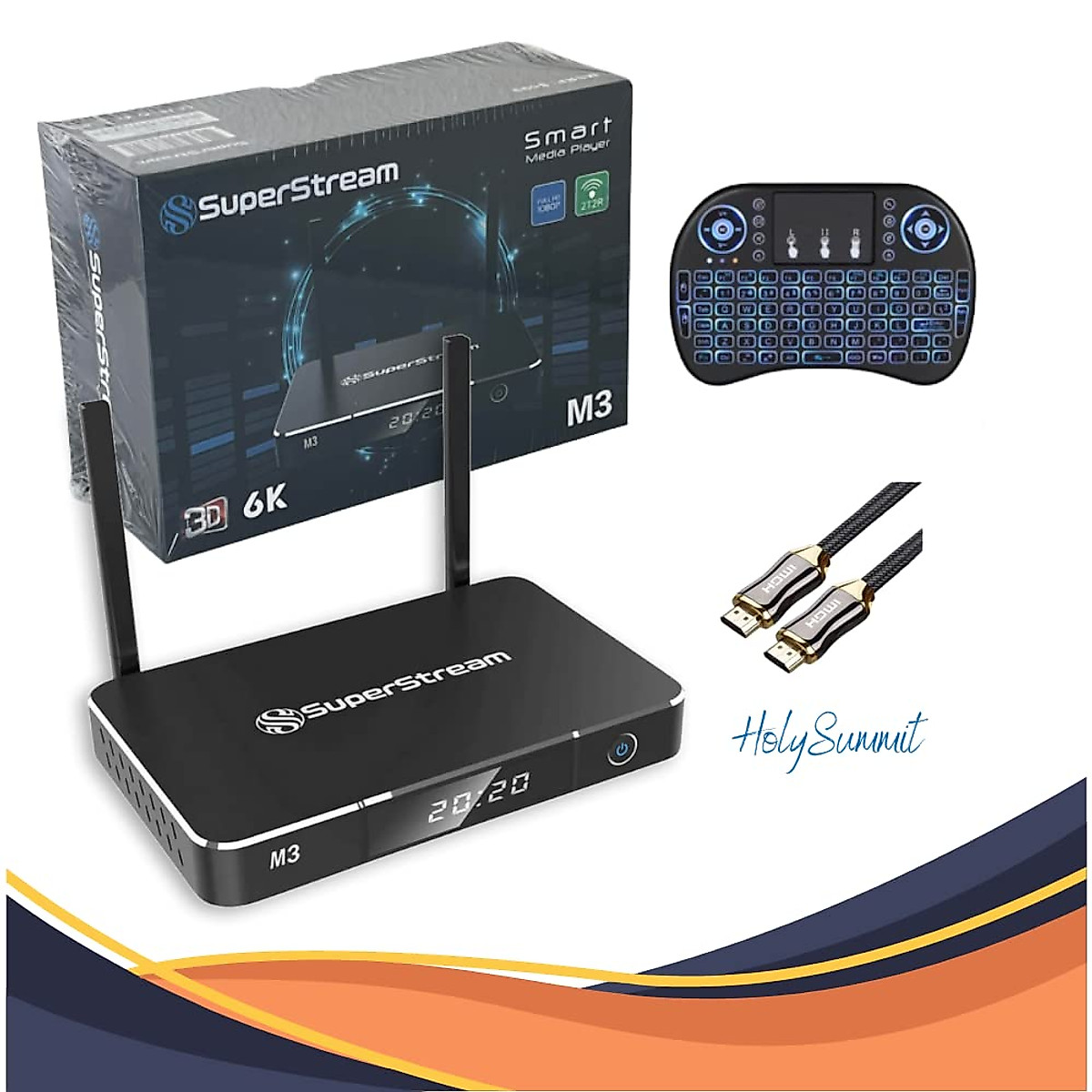 SuperStream M3 Adroid TV Box Latest Technology