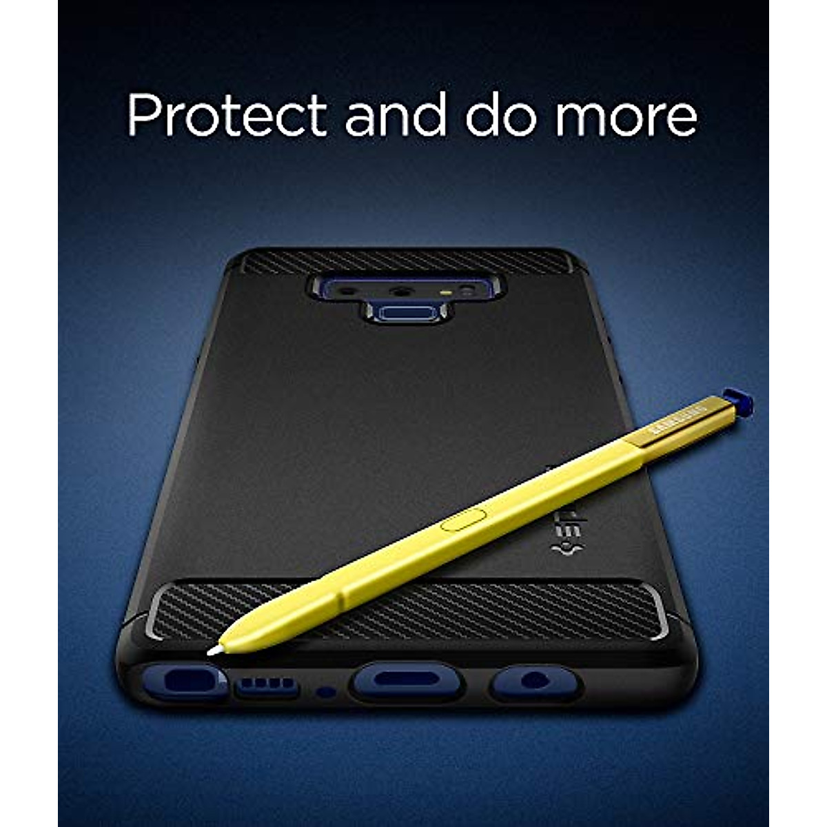 Spigen Rugged Armor Designed for Galaxy Note 9 Case (2018) - Matte Black