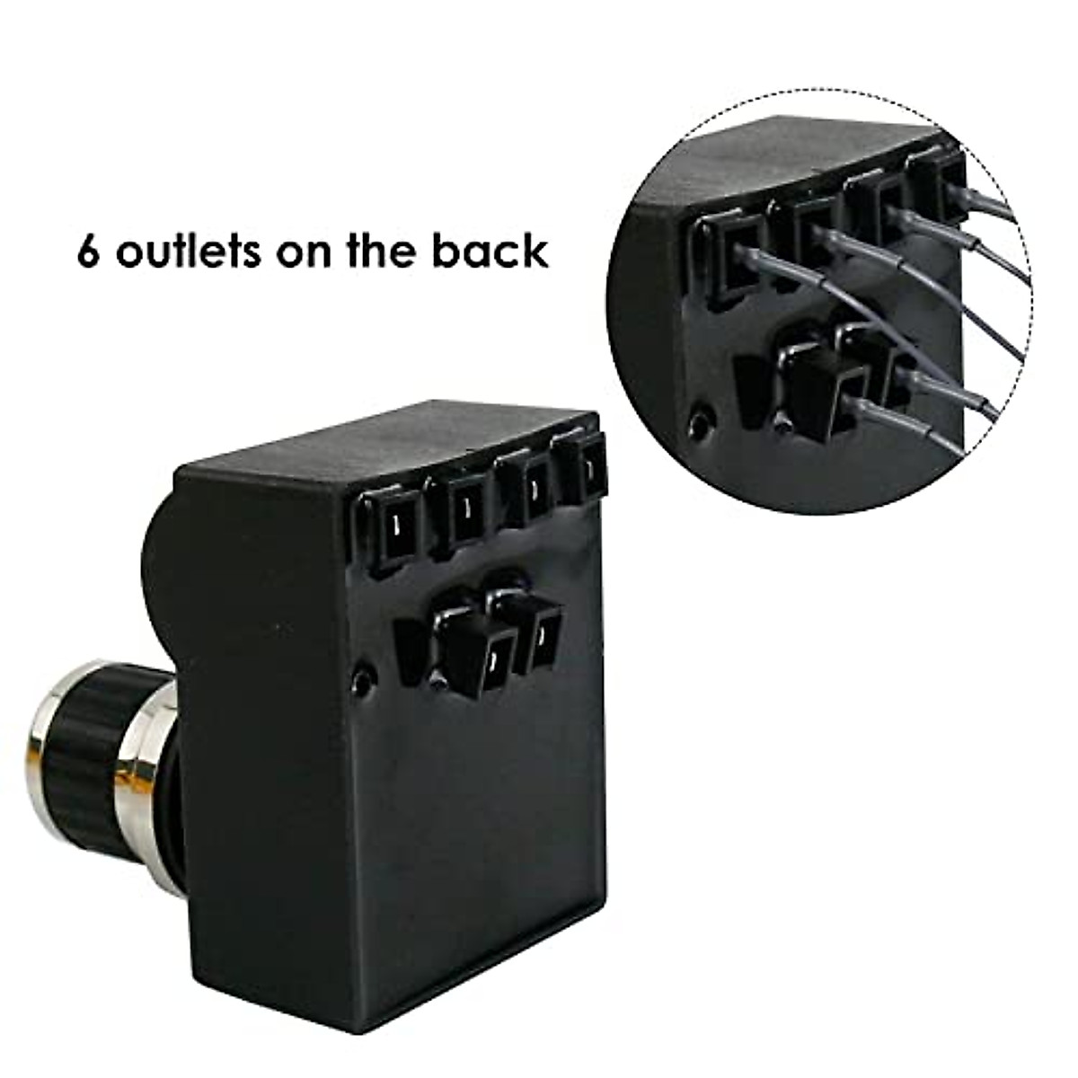 Utheer Grill Replacement Parts for Home Depot Nexgrill 4 Burner 720-0830H, Included 4 Grill Burner Tube, 4 Heat Plates, 4 Ignitors, 1 Universal Spark Generator Tact Electronic Switch Igniter