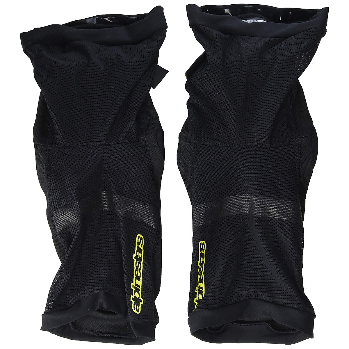 Alpinestars Men's Paragon Plus Knee Protector, Black Acid Yellow, Small