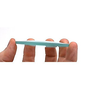 Double Convex Lens, 250mm Focal Length, 3" (75mm) Diameter - Spherical, Optically Worked Glass Lens - Ground Edges, Polished - Great for Physics Classrooms - Eisco Labs