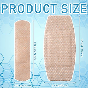 100 Pcs Silicone Adhesive Bandages Bulk Sensitive Skin Bandages Painless Removal Silicone Bandages for Sensitive Fragile Skin Elderly Painless Removal Delicate Sensitive Skin