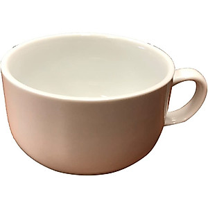 GiftsForYouNow Any Message Personalized Cereal Bowl, Holds up to 32 oz., White Ceramic Bowl, Cereal Bowl with Handle