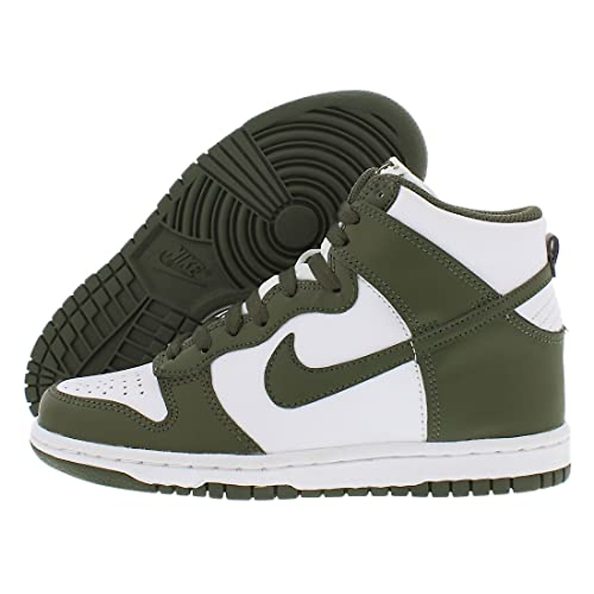Nike Youth Dunk High GS Cargo Khaki/White DB2179-107
