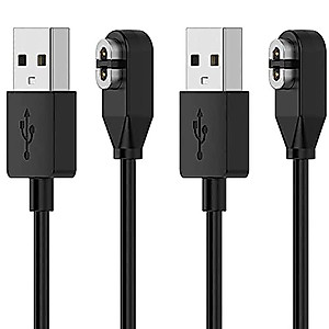 Charging Cable for Shokz OpenRun, OpenRun Pro, OpenRun Mini, AfterShokz Aeropex AS800, OpenComm ASC100SG, Replacement USB Charger Cable Cord Bluetooth Headphones Accessories (2Pack, 3.3ft/1m)