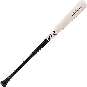 Rawlings Player Preferred 271 Ash Wood Baseball Bat, 33 inch, Black/White (271RAB-33)