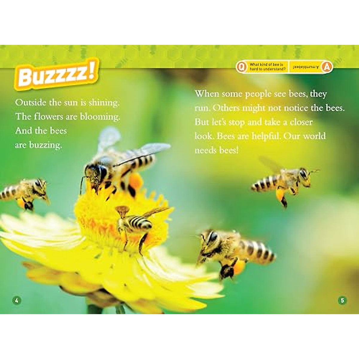 Bees (National Geographic Kids Readers, Level 2)