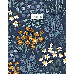Spring Floral 2024 Booklet Monthly Planner