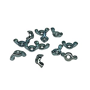Sellerocity 12 Pack of Air Filter Wingnuts Compatible with Most Honda GX100 GX110 GX120 GX140 GX160 GX200 GX240 GX270 GX340 GX390 90325-044-000