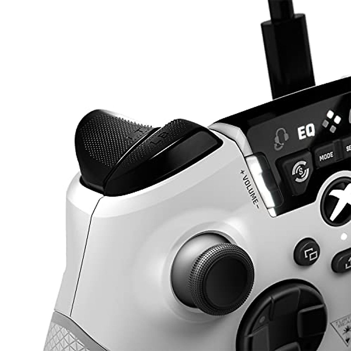 Turtle Beach Recon Controller Wired Game Controller Officially Licensed for Xbox Series X, Xbox Series S, Xbox One & Windows - Audio Enhancements, Remappable Buttons, Superhuman Hearing – White