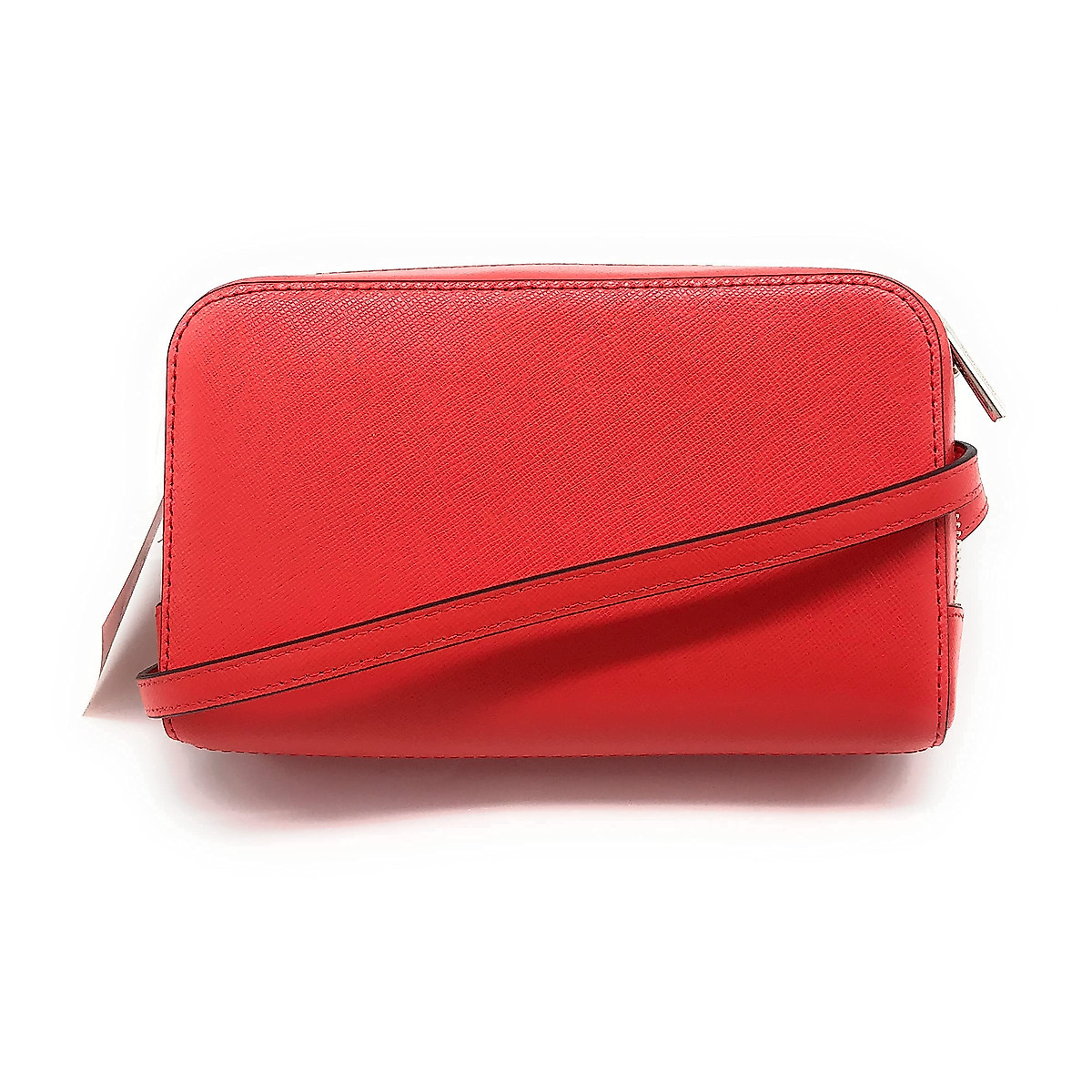 kate spade new york Staci Dual Zip Around Leather Crossbody (Gazpacho Red)