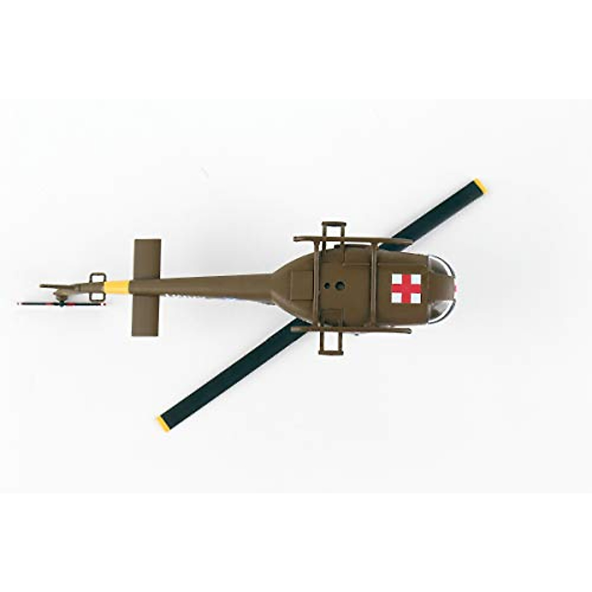 Daron Worldwide Trading Postage Stamp UH-1 Huey MEDEVAC US Army Vehicle (1/87 Scale)