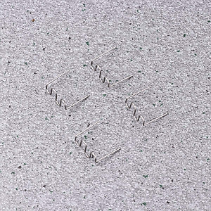 Vosarea Plastic Repair Welder Kit 500Pcs Welding Rod Welding Electrodes Repairing Welding Rod Car Repairing Tool Brazing Wire for Vehicle Car Bumper Repair Kit