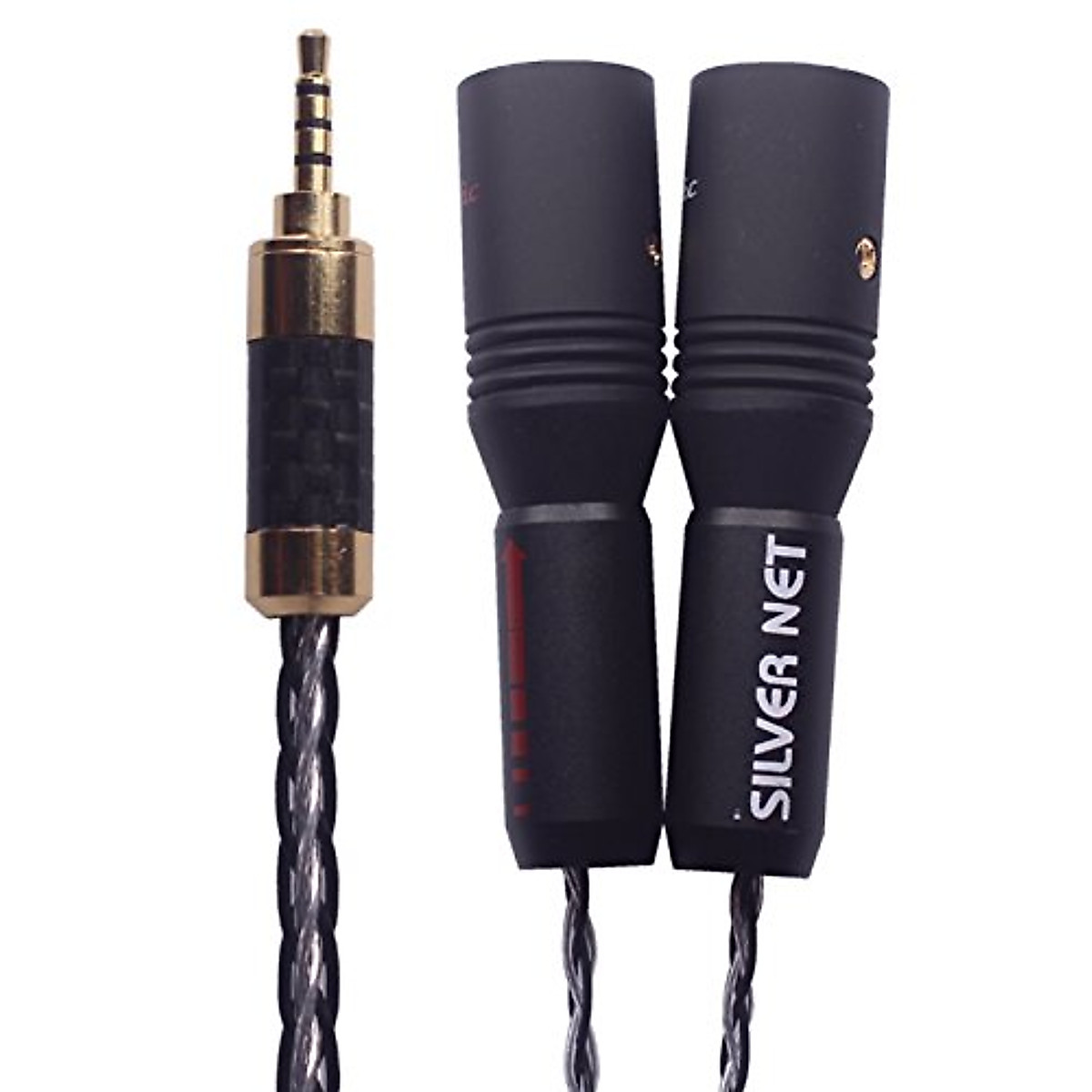 P2.5-M2 HiFi Hi End 2.5mm TRRS Balanced Male to 2 XLR Male Cable, for Astell&Kern AK100II, AK120II, AK240, AK380, AK320, DP-X1A, FIIO X5III, XDP-300R, iBasso DX200, KANN etc. (3.2ft (1M))