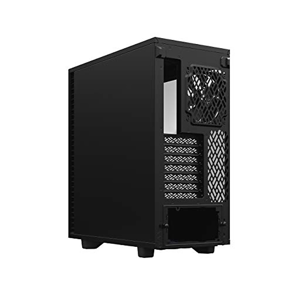 Fractal Design Define 7 Compact Black Brushed Aluminum/Steel ATX Compact Silent Dark Tinted Tempered Glass Window Mid Tower Computer Case