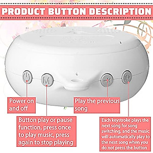 Mobile Baby Music Box Crib Mobile Box with Music Mobile Musical Replacement Nursery Mobile Motor Rotating Baby Crib Mobile Music Box Thirty-Five Lullabies Battery Operated