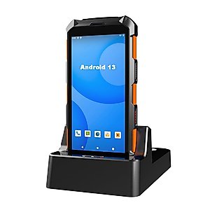 Android 13 Barcode Scanner Handheld Mobile Computer, 5.5-inch Touchscreen PDA Scanner with Integrated Honeywell 1D & 2D Bar Code Scan Engine, WiFi & 4G LTE, for Warehouse & Logistics