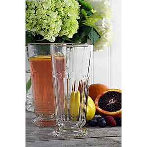 La Rochere Perigord Double Old Fashioned Glasses Set of 6 - Drinking Glasses for Any Occasion - Glassware Sets for Everyday Use - Modern Glassware (13.5 oz)
