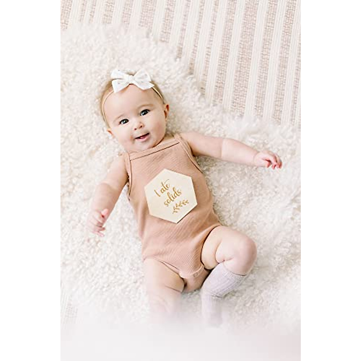 Baby Milestone Cards 13pcs (26 Designs) Milestone Wooden Circles | Monthly Milestone Wood Discs | Wooden Milestone Discs | Monthly Baby Milestone Markers