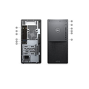 Dell XPS 8940 Desktop | Core i7-11700 - 512GB SSD Hard Drive - 32GB RAM | 8 cores @ 4.9 GHz Win 11 Pro Black (Renewed)